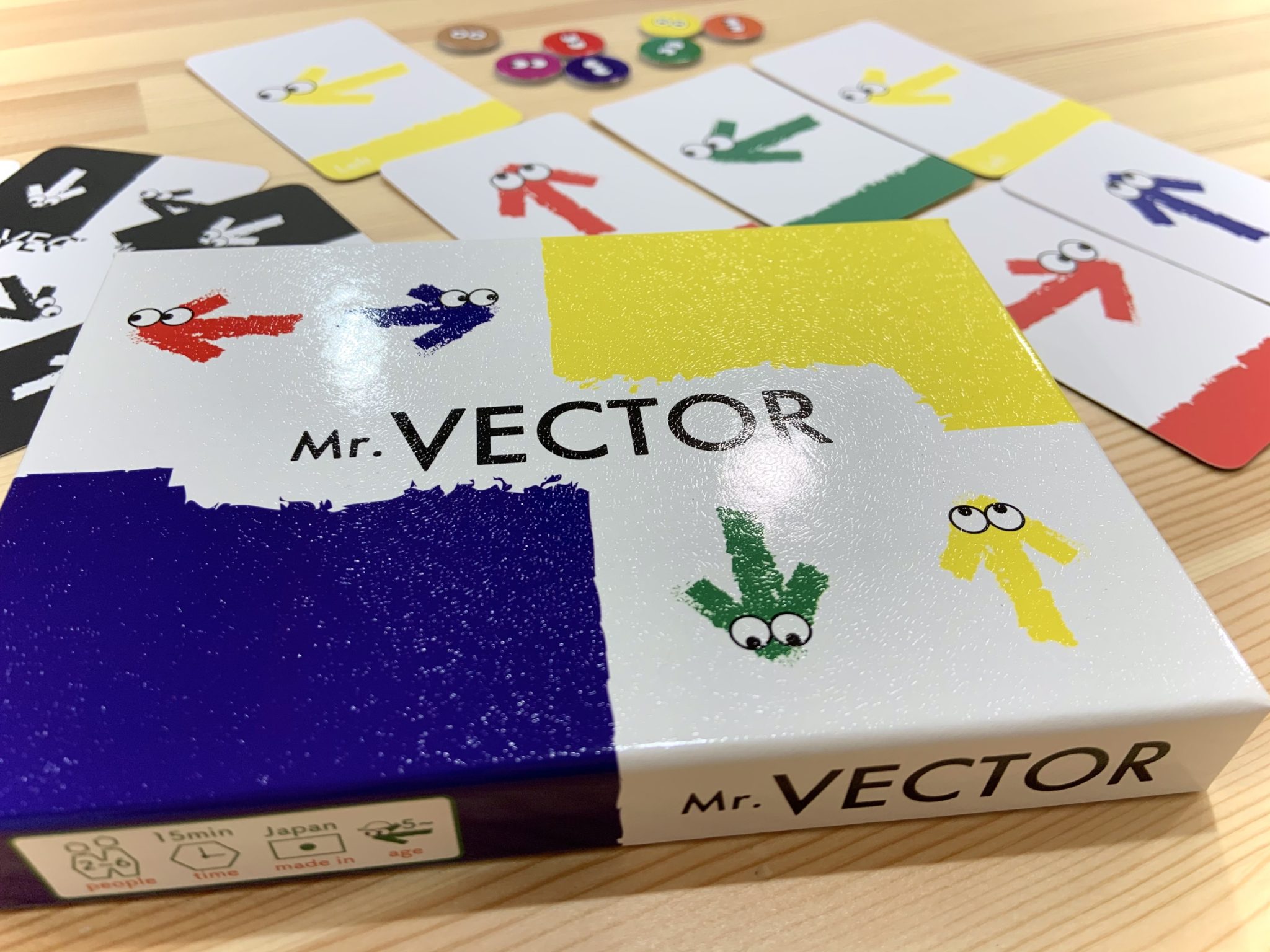 Mr.VECTOR(ミスターベクター) | JELLY JELLY CAFE ボードゲームカフェ